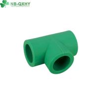 China NB-QXHY Plumbing Material PPR Pipe Tube Elbow Tee Fittings for Water Supply System for sale