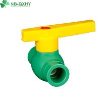 China Hot Cold Water Plumbing PVC Compact Ball Valve for High Temperature Piping Equipment for sale