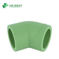 China Customization PPR Pipe Fitting 45 Degree Elbow for Hot Water 20mm to 160mm Customization for sale
