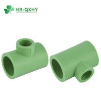 China Wall Thickness Pn20 QX PPR Pipe Fitting Reducing Tee for Hot Water Durable Design for sale
