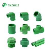 China Varnish Paint Finish PPR Pipe Fitting Cross Tee 20mm to 160mm for Hot Water Supply for sale
