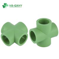 China Customization PPR Pipe Fitting Male Thread Equal Tee with Brass Customized Request for sale