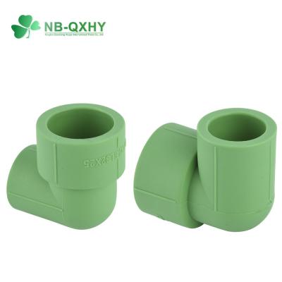 China PPR Pipe Fitting 90 Degree Elbow for Customized Request in Hot and Cold Water Pipes for sale