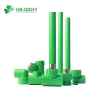 China PPR Tube Fitting for Hot and Cold Water Pipes Heat Resistant Reducing Elbow Cross Plug for sale