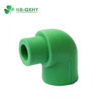 China Green PPR Fitting for Hot Water Supply 20mm to 160mm Resistant to High Temperatures for sale