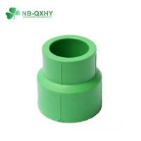 China Green PPR Fitting for Hot Water Supply 20mm to 160mm Resistant to High Temperatures for sale