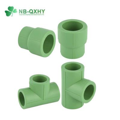 China PP-R 90deg Angle Plastic PPR Pipe and Fittings for Cold Water Supply for sale