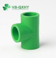 China PPR Plastic Water Pipe Tee for Hot Water Connection in Welding Design for sale