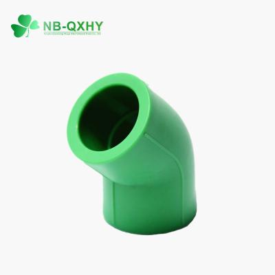 China Africa Green or White Pn12.5 to Pn25 PPR Pipe Fitting with Welding Connection Equal for sale