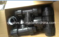 China PP Clamp Saddle Pn16 Light Blue for Durable and Long-Lasting Connections for sale
