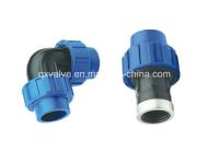 China 100% Material PP Compression Fittings Equal Tee Pn10 for and Long-Lasting Connections for sale
