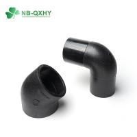 China 20mm to 355mm Black Oxide PE100 PE80 Water Pipe Anchor HDPE Fittings for Butt Fusion for sale