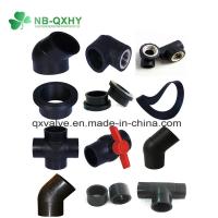 China Black Oxide Finish Butt Fusion 45 Degree Elbow HDPE Pipe Fittings for Water Supply for sale