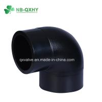 China Black Oxide Finish Butt Fusion 45 Degree Elbow HDPE Pipe Fittings for Water Supply for sale