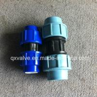 China Female Adaptor PP Compression Fitting Pn10 with Round Head Code Direct Connection for sale
