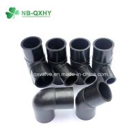 China Pn10 Plastic Equal Tee for HDPE Water Pipe SDR17 Wall Thickness 20-630 mm Compact Tee for sale