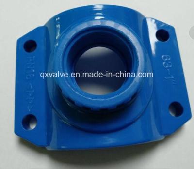 China Complete Size Blue PP Saddle Clamp in Style for 25mm* 1/2