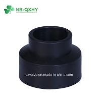 China HDPE Butt Fusion Reducer with Black Oxide Finish Water and Gas Supply for sale