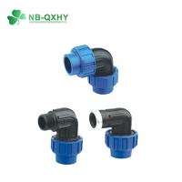 China Material PP Pipe Fitting with Round Head Code PP Compression Fittings Pn16 for sale
