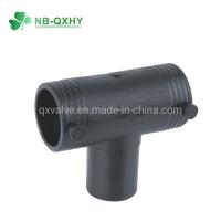 China PE Electro Fusion Couplings for Black Oxide HDPE Pipe Fittings SDR11 SDR17 Pn10 Pn16 for sale