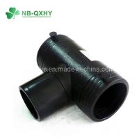 China PE Electro Fusion Couplings for Black Oxide HDPE Pipe Fittings SDR11 SDR17 Pn10 Pn16 for sale