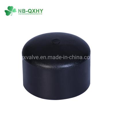 China HDPE Welding Electrofusion End Cap for Water and Gas Supply SDR17 and SDR11 Connection for sale