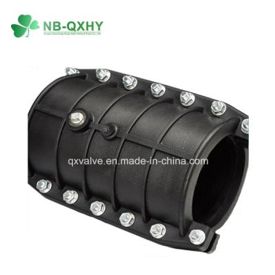 China Welding HDPE Butt Fusion Coupler for Pn10 Pressure Rating Polyethylene Gas Fitting for sale