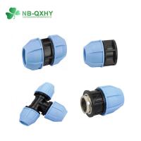 China 100% Material PP Irrigation Fittings with Round Cap Pn16 Wall Thickness and Material for sale
