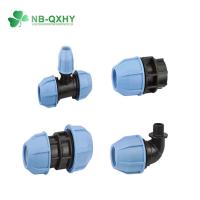 China 100% Material PP Irrigation Fittings with Round Cap Pn16 Wall Thickness and Material for sale