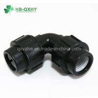 China Blue Color Pipe Connection Plastic Tee Made of 100% Material PP Compression Fittings for sale