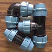 China PP Products Valves and Pipe Fittings Water Supply with 201 Oring Customization Request for sale