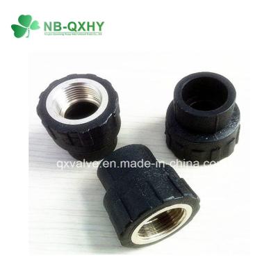 China Pn10 Pressure Rating PE Fittings Butt Fusion Female Adapter for Gas Supply Needs for sale