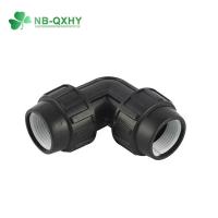 China 16mm/25mm/32mm/50mm Black PP Female Tee Compression Fittings for and Durable Plumbing for sale
