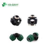 China 16mm/25mm/32mm/50mm Black PP Female Tee Compression Fittings for and Durable Plumbing for sale