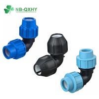 China 16mm/25mm/32mm/50mm Black PP Female Tee Compression Fittings for and Durable Plumbing for sale