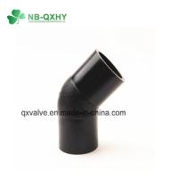 China HDPE Pipe Fittings Butt Weld Elbow 90 Degree Pressure Rating Pn16 Samples US 2/Piece for sale