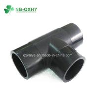 China Water Supply Pn16 HDPE Cross Fitting with Round Head Code and 45deg Lateral for sale
