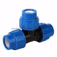 China PP Compression Fittings with Pn10 Wall Thickness Customized Request and Customization for sale