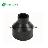 China 20mm to 355mm PE Pipe Fitting Butt Fusion Molding Joint Reducing 1 Piece Min.Order for sale