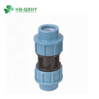 China 16mm/25mm/32mm/50mm PP Compression Female Elbow Pipe Connectors with Equal Connection for sale