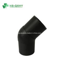 China Round Head Code Water Supply SDR12.5 SDR17 HDPE Flange Adapter HDPE Fittings 20mm to 355mm for sale