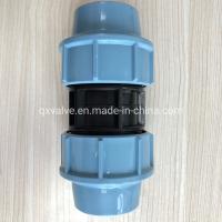 China PP Compression Fitting for Irrigation Pipe 16mm to 110mm 1/2