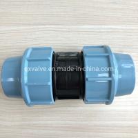 China PP Compression Fitting for Irrigation Pipe 16mm to 110mm 1/2