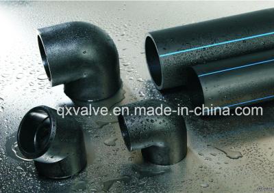 China Equal Connection PE100 HDPE Fittings Cross Pipe Tee Joints for Welding Type Connection for sale