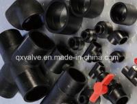 China Equal Connection PE100 HDPE Fittings Cross Pipe Tee Joints for Welding Type Connection for sale