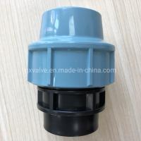 China Pn16 63mm Plastic Female Adapter PP Compression Pipe Fittings for Flexible Irrigation for sale