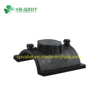 China HDPE Electrofusion Tapping Saddle Pipe Fittings for DIN Standard SDR17 Wall Thickness for sale