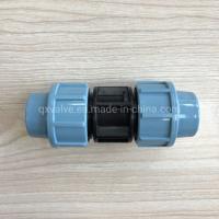 China PP Compression Fitting Pipe Coupling Joint Female Adapter 63mm with Long Service Life for sale