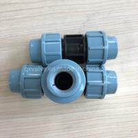 China PP Compression Fitting Pipe Coupling Joint Female Adapter 63mm with Long Service Life for sale
