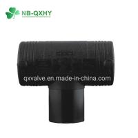 China PE100 HDPE Electrofusion Equal Tee Pipe Fittings for Smooth Water and Gas Distribution for sale